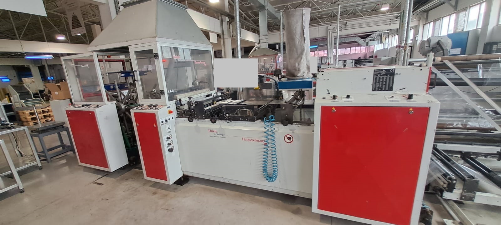 Used Hudson Sharp 5750W - Bag Production Machines - Allforprintmarket